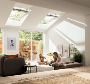 VELUX INTEGRA® automatic roof windows for extensions